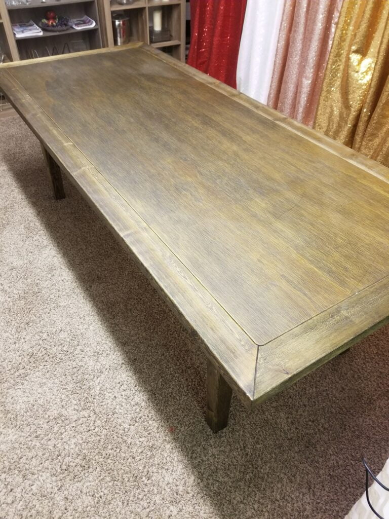 Farmhouse Table - Rectangular - Lubbock Event Rentals